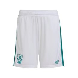 adidas Performance Sportshorts 'FC Liverpool 25-26 3rd' Herren Größe 164 smaragd / weiß