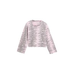 Tom Tailor Shirt Mädchen Größe 164 grau / rosa