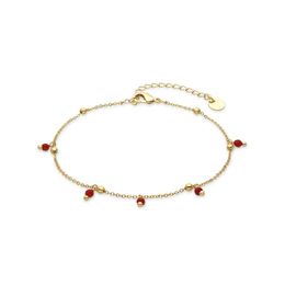 Luxenter Armband 'Hualsa' Damen Größe 19 cm rot