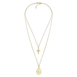 Elli Kette Damen Größe 40 gold