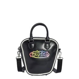 adidas originals Handtasche 'x Jeremy Scott Pride Mini' Damen Größe One Size limette / lila / schwarz / weiß