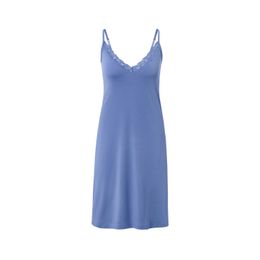 Tchibo - Trägernachthemd - Damen - Gr. L - blau