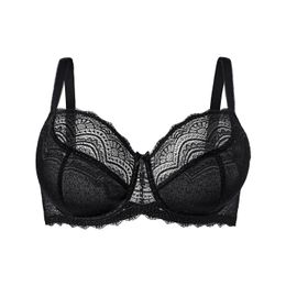 Tchibo - Bügel-BH mit Spitze - Damen - Gr. 95E - schwarz