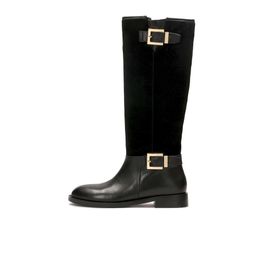 Kazar Stiefel Damen Gr&ouml;&szlig;e 41 gold / schwarz Winterschuhe