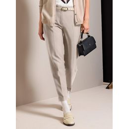 Peter Hahn Raffaello Rossi - Knöchellange Slim Fit-Hose, beige, Gr. 38 / S