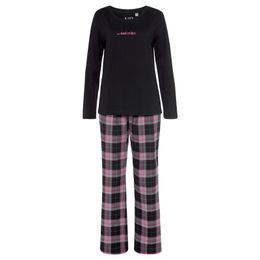 Vivance Dreams by Lascana Damen Pyjama, pink, Gr&ouml;&szlig;e 38