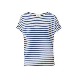 s.Oliver Shirt Damen Gr&ouml;&szlig;e XXL dunkelblau / wei&szlig;
