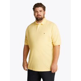 Tommy Hilfiger Big & Tall Herren Poloshirt "BT-1985 REGULAR POLO-B"citronella, Gr. 5XL, TOMMY HILFIGER BIG & TALL, Jersey, Obermaterial: 96% Baumwolle, 4% Elasthan, Shirts,