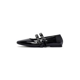 Derimod Ballet Flats with Strap female Black size 40