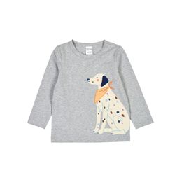 Fred's World by GREEN COTTON Fred's World By Green Cotton Shirt Jungen Gr&ouml;&szlig;e 110 ecru / navy / grau / orange