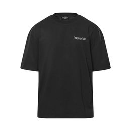 Dropsize Shirt 'Raised In Heaven' Herren Gr&ouml;&szlig;e XXL sand / schwarz / wei&szlig;