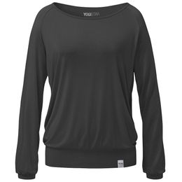 YOGISTAR.COM Longsleeve 'ala' Damen Gr&ouml;&szlig;e XL basaltgrau