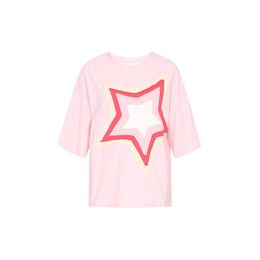 SANIKA T-Shirt Damen Gr&ouml;&szlig;e M pink / rosa / wei&szlig;