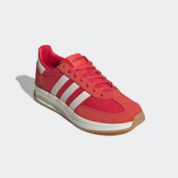 Herren Sneaker "RUN 70S 2.0", adidas Sportswear, Gr. 43pure ruby, sanftes wei&szlig;, semi lucid rot, Leder, Textil, Schuhe