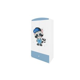 Möbel Kraft Kleiderschrank blau Maße (cm): B: 90 H: 181,2 » Möbel Kraft