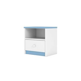 Möbel Kraft Nachtkommode blau Maße (cm): B: 39,5 H: 40,5 » Möbel Kraft