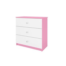 Möbel Kraft Kommode rosa/pink Maße (cm): B: 81 H: 80,5 » Möbel Kraft