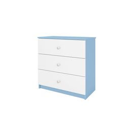 Möbel Kraft Kommode blau Maße (cm): B: 81 H: 80,5 » Möbel Kraft