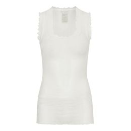 Seamless Basic Top 'Flounce' Damen Gr&ouml;&szlig;e L/XL offwhite