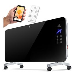 Kesser&reg; Elektro Glasheizung Konvektor Elektroheizung Heizung Heizk&ouml;rper Touch Display