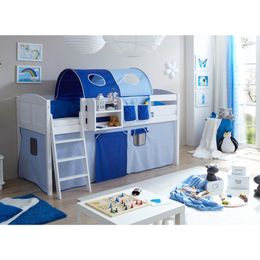 Ticaa Hochbett "Eric" Country Kiefer Wei&szlig; Classic