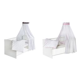 Schardt Komplettbett »Classic«, inkl. Himmel und 2-tlg. Bettwäsche