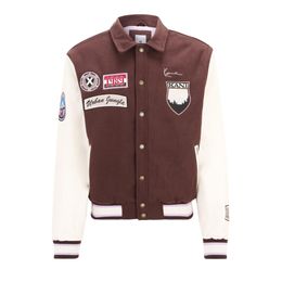Karl Kani Jacke Herren Gr&ouml;&szlig;e M pueblo / mauve / schwarz / offwhite
