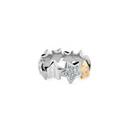 Furla Jewellery Ring 'STARS' Damen Gr&ouml;&szlig;e 56 rosegold / silber