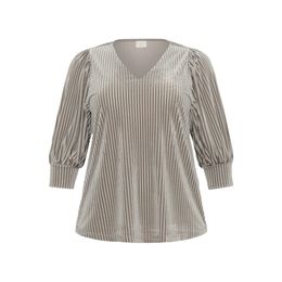 Kaffe Curve Bluse 'Cacanna' Damen Gr&ouml;&szlig;e M grau
