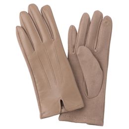 Gina Benotti Damen Handschuhe in Leder-Optik