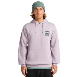 Billabong Herren Kapuzensweatshirt "Foundation"light lila, Gr. XL, 55% Baumwolle, 25% Baumwolle, 20% Polyester, Sweatshirts