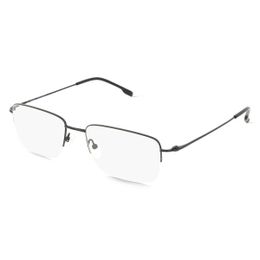 Fielmann BD 452 MOD CL Brille Herren | Fassung: Halbrand, Quadratisch, Schwarz Glänzend