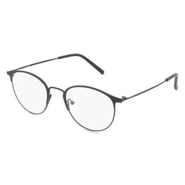 Fielmann OL 029 CL ELIS Brille Unisex | Fassung: Vollrand, Rund, Schwarz Matt