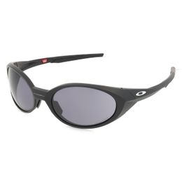 Oakley OO9438 EYEJACKET REDUX | Herren-Sonnenbrille | Fassung: Vollrand, Rectangular, Kunststoff, Schwarz Matt | Glasfarbe: Grau Verlaufend
