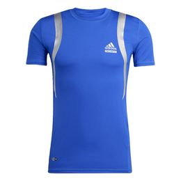adidas originals T-Shirt 'Archive' Herren Gr&ouml;&szlig;e L blau / silbergrau / wei&szlig;
