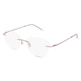 Fielmann BD 464 MOD CL Brille Damen | Fassung: Randlos, Butterfly, Rose Glänzend