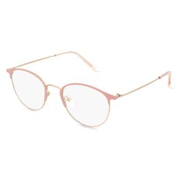 Fielmann OL 029 CL ELIS Brille Unisex | Fassung: Vollrand, Rund, Rose Gold
