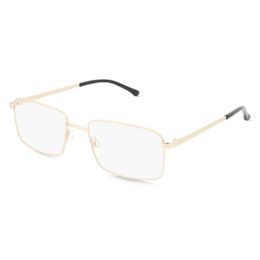Fielmann MO 002 CL ANDREAS Brille Herren | Fassung: Vollrand, Quadratisch, Gold Glänzend