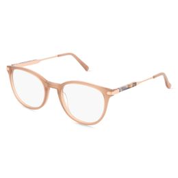 Fielmann BD 423 MOD CL SCOTT Brille Damen | Fassung: Vollrand, Panto, Beige Rosegold