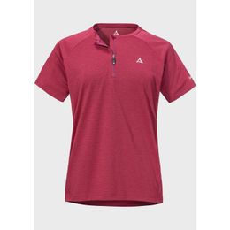 Schöffel Radtrikot SCHÖFFEL "Bike CIRC Shirt Style Wetluga WMS", Gr. 38, rot (3750, rot), Oberstoff: 100% Polyester, Trikots
