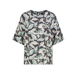 Sublevel Bluse in Anthrazit/ Mint/ Creme - 70% | Gr&ouml;&szlig;e M | Damen-blusen