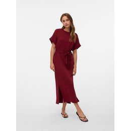 Only Kleid in Bordeaux - 50% | Größe M | Damen-kleider
