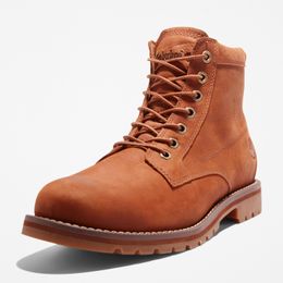Schnürboots Timberland "REDWOOD FALLS MID LACE UP WATERPROOF BOOT", Gr. 41, saddle, Leder, Schuhe, Winterstiefel, Schnürstiefel, Winterschuhe, wasserdicht