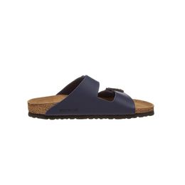 Birkenstock Pantoletten "Arizona" in Dunkelblau - Weite S - 45% | Größe 38 | Herren-hausschuhe