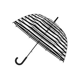 FALCONETTI Stockschirm in Schwarz/ Transparent - Ø 86 cm - 55% | Damen-regenschirme