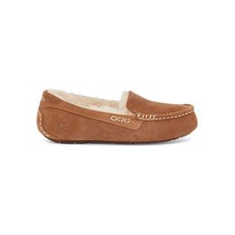 UGG Australia UGG Lammfell-Mokassins "Ansley" in Hellbraun - 10% | Größe 37 | Damen-schuhe-halbschuhe
