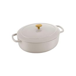 Ballarini Cocotte "Bellamonte" in Elfenbein - (B)33 cm - 61% | Kochgeschirr