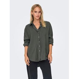 Only Bluse in Khaki - 50% | Gr&ouml;&szlig;e L | Damen-blusen