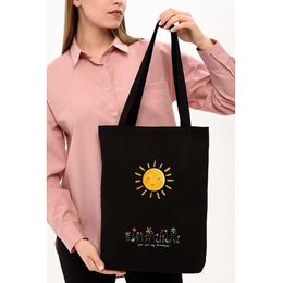MORI Schultertasche in Schwarz - (B)25 x (H)40 x (T)8 cm - 58% | Damen-taschen