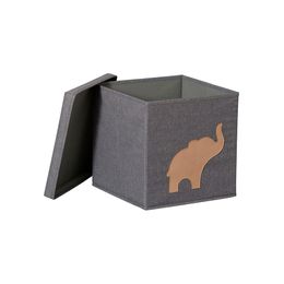 STORE IT! STORE IT Ordnungsbox "Elefant" in Hellgrau - (B)30 x (H)30 x (T)30 cm - 40% | Kisten-koerbe